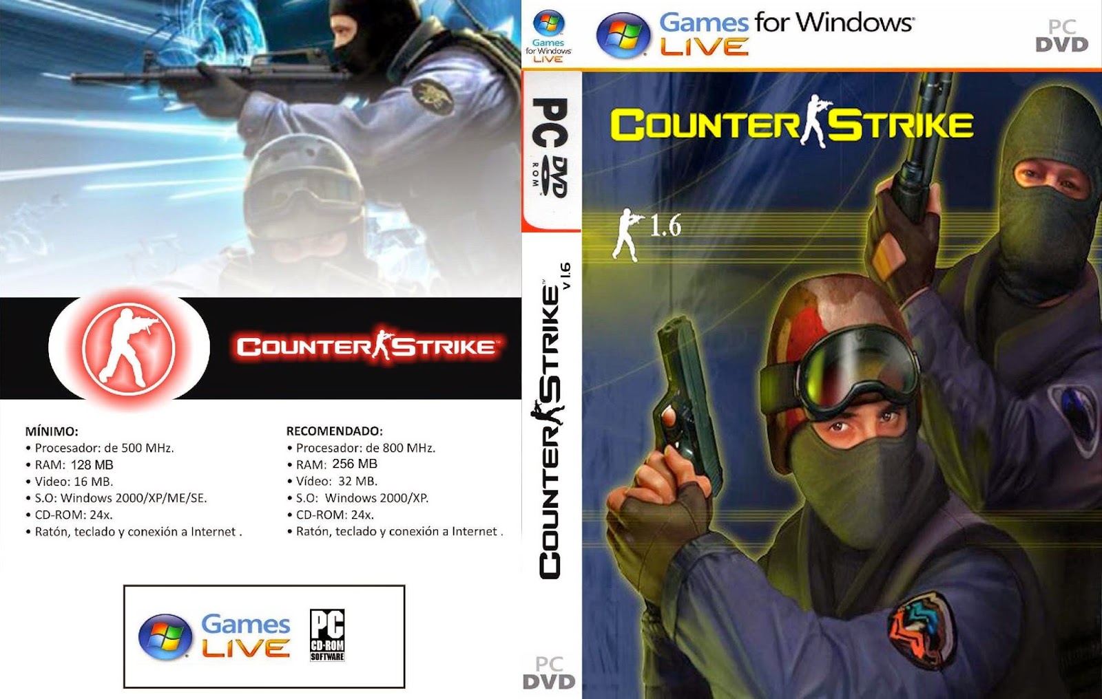 Thiky software: Counter Strike 1.6 No-Steam [Español] [Full] [MG]